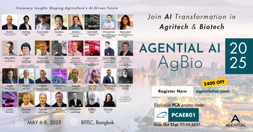 Exclusive AUD 400 Discount for AGENTIAL AI AgBio 2025 in Bangkok ⋆ Protected Cropping Australia ...