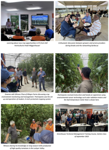 Protected cropping masterclass returned at the end of 2023; a further ...