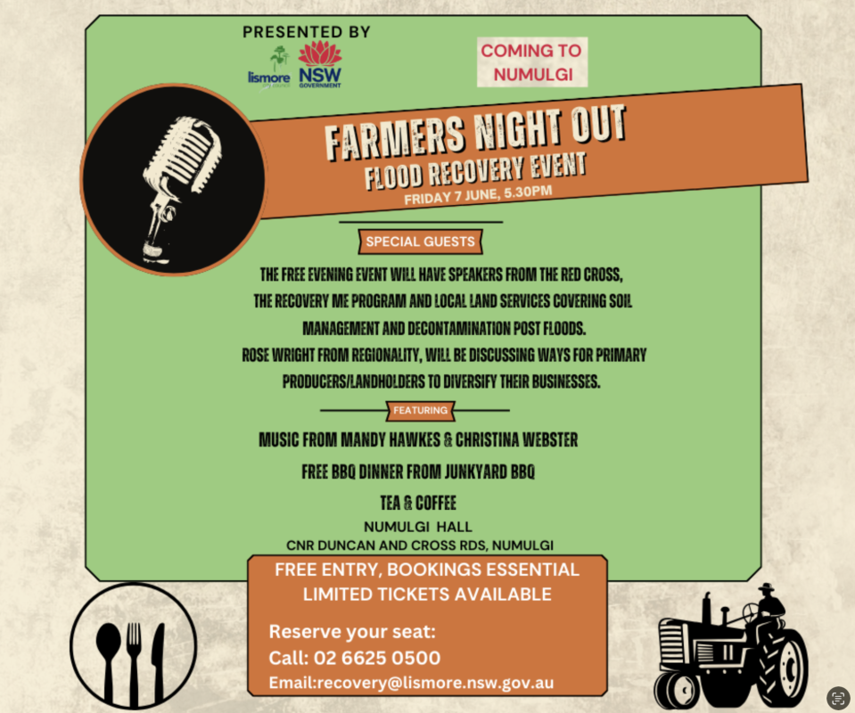 Farmer’s Night Out - Numulgi Hall - June 7 ⋆ Protected Cropping ...